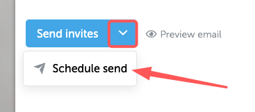 Scheduling Invites – Kudoboard