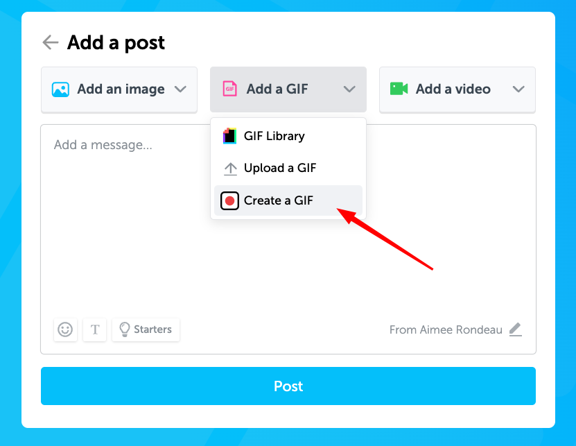 How to Create Your Own Gif – Kudoboard