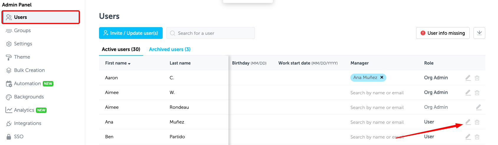 Can I add birthdays and work start dates to users? – Kudoboard